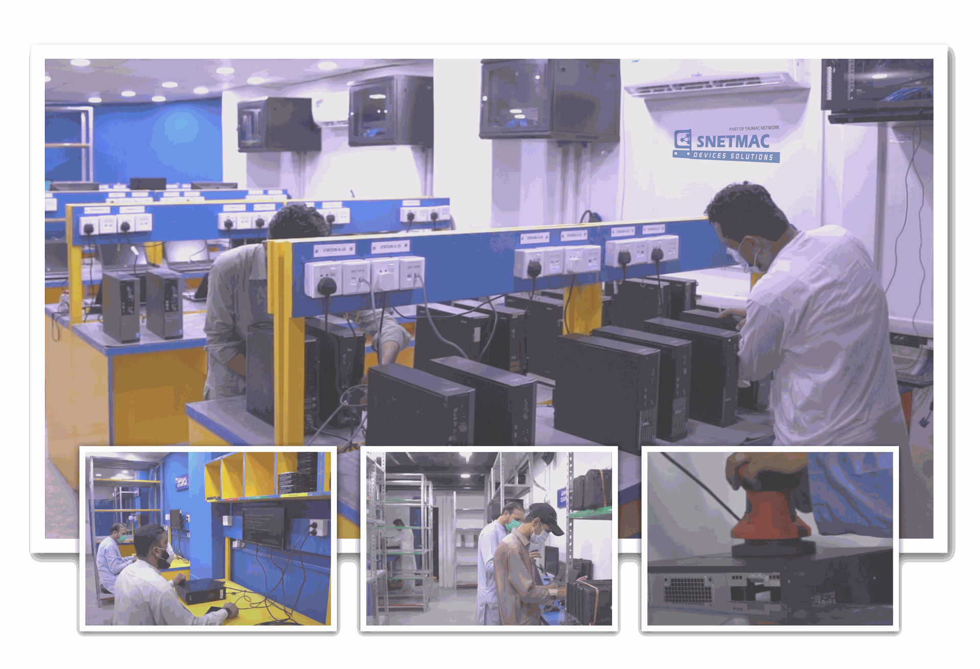 Our Refurbishing Process | SNETMAC PK Website